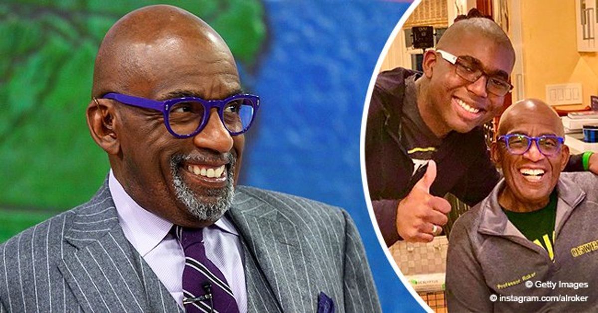 'Today' Host Al Roker Shows Bond with Son Nicholas as They Flaunt Bold ...