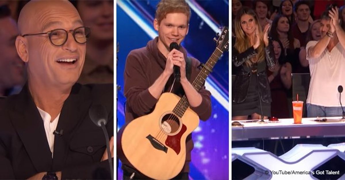 Singer looks shy but gets judges on their feet with a powerful song ...