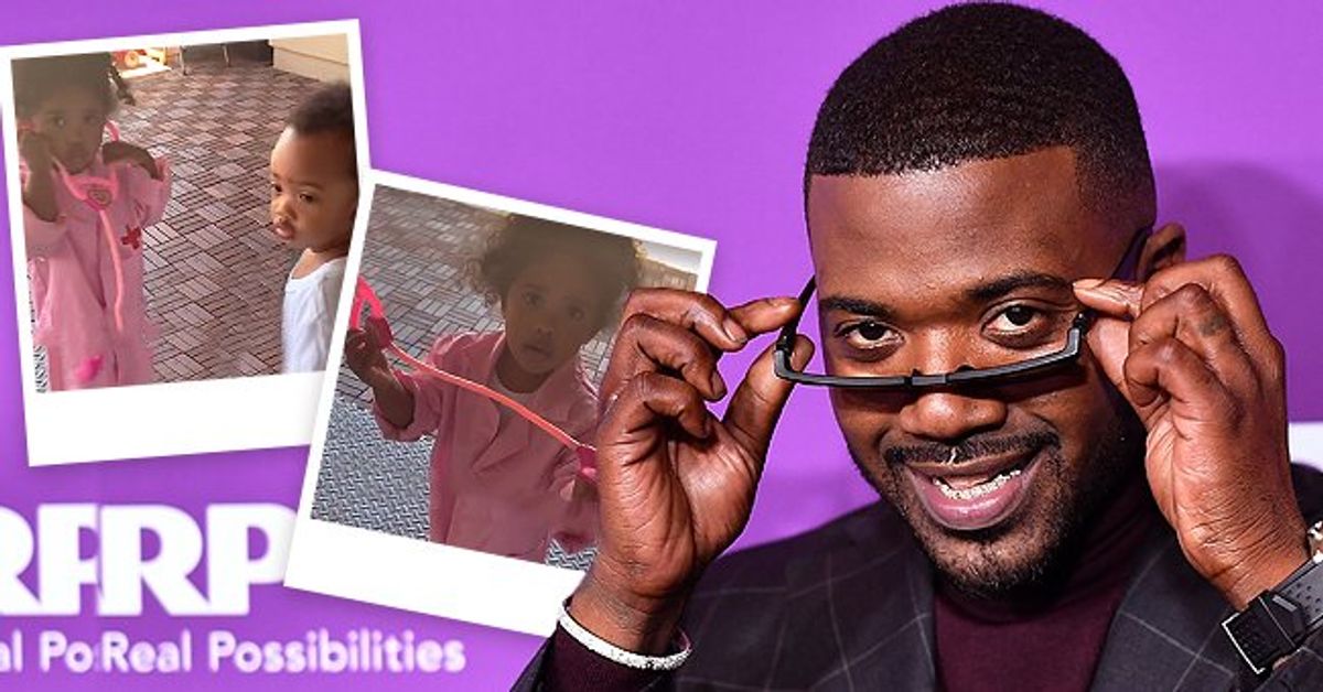 See Ray J's Daughter Melody in a Doctor Costume with a Pink Stethoscope ...