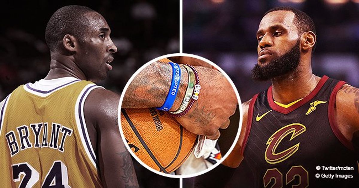 LeBron James Reportedly Wore Tribute Bracelet in Honor of Kobe Bryant ...
