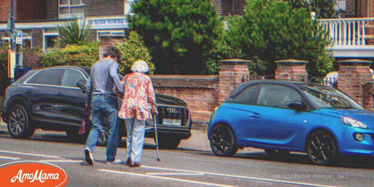 Homeless Man Helps Blind Old Lady Cross Street, Learns She Is Leading ...