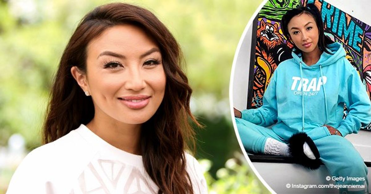 Fans React to Jeannie Mai's New Photo Chilling in a Blue Tracksuit