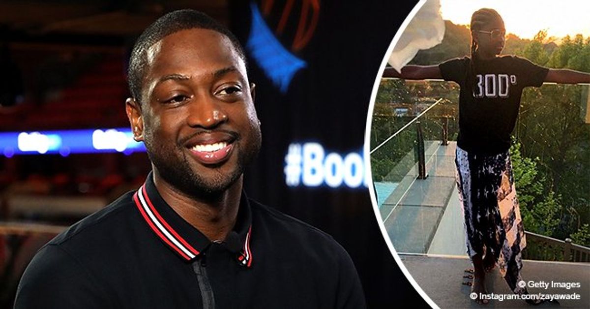 Dwyane Wade's Trans Daughter Zaya Rocks Cornrows as She Poses on the ...