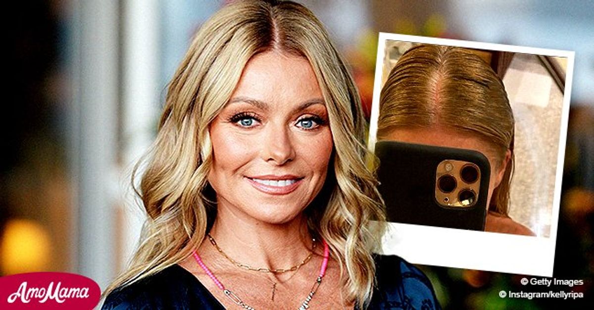 Kelly Ripa Reveals Her Gray Strands in Candid Pic Shared during Social ...