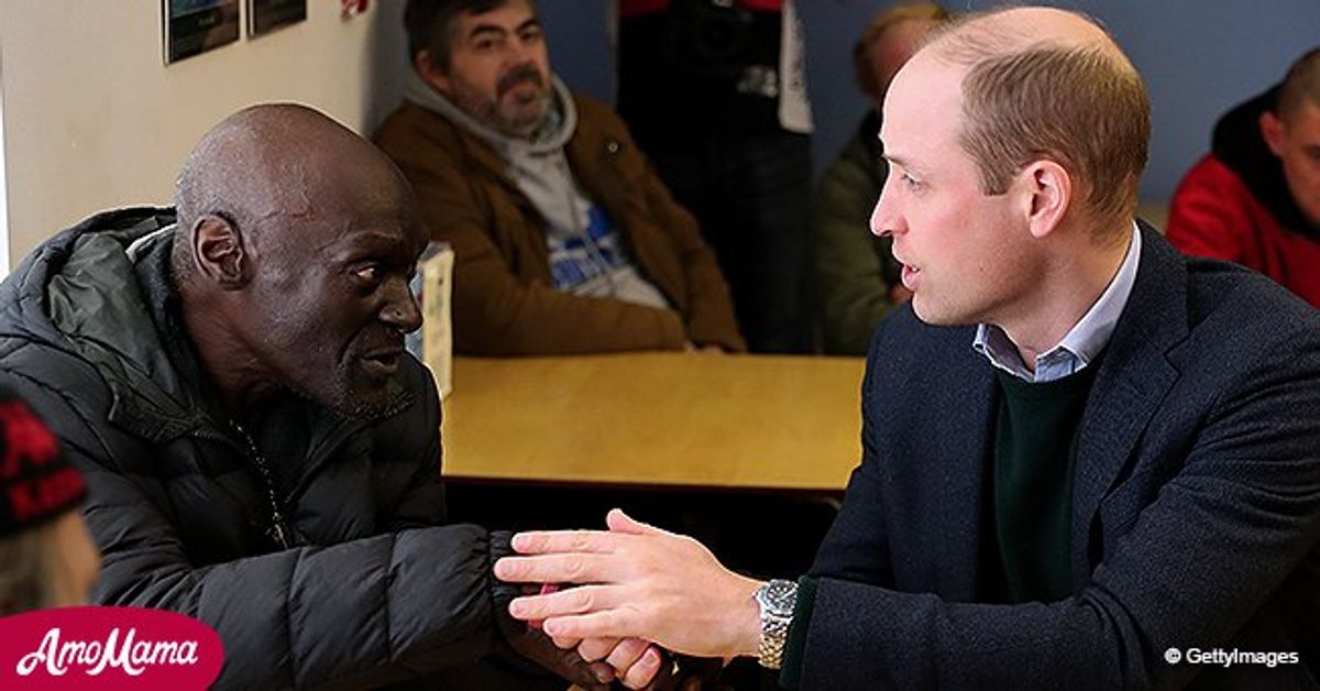 Prince William Promises to Help Homeless Man during Visit to the Beacon ...