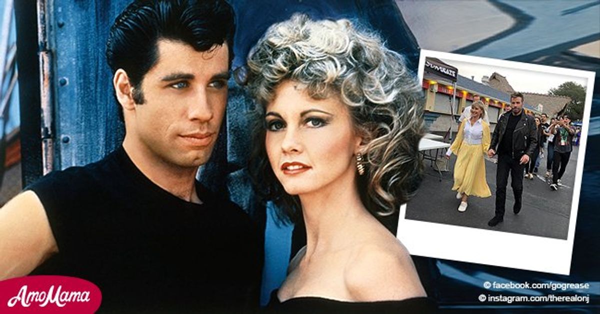 Olivia Newton-John and John Travolta Reprise Their 'Grease' Roles 41 ...