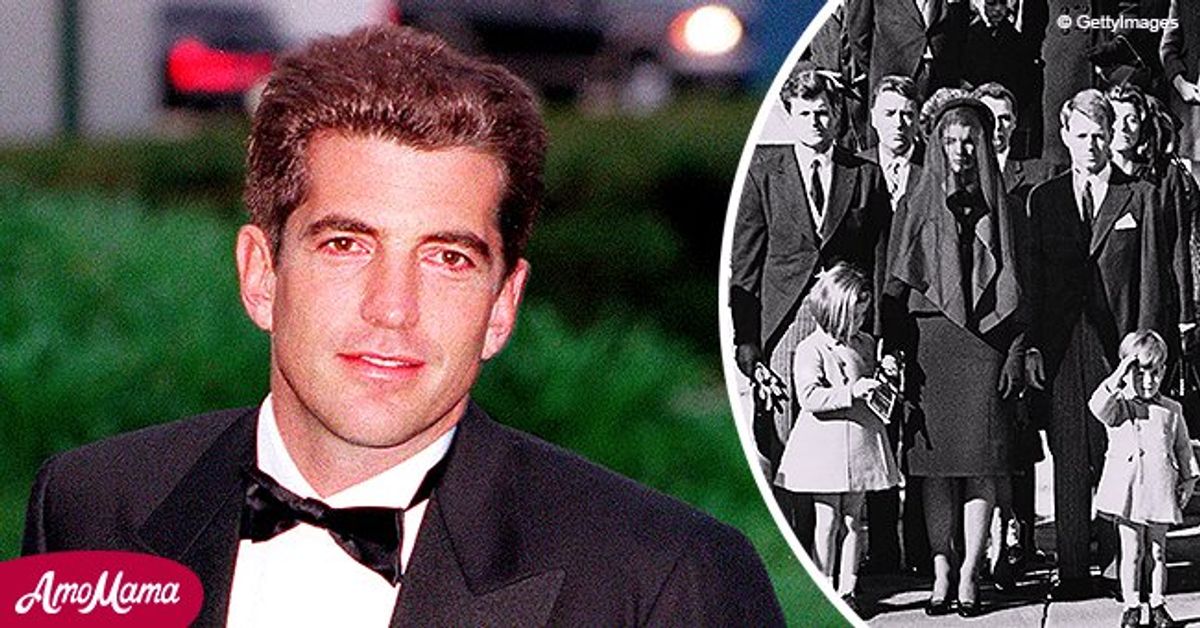 John F Kennedy Jr Saluting His Late Father's Coffin as a Little Boy Is ...