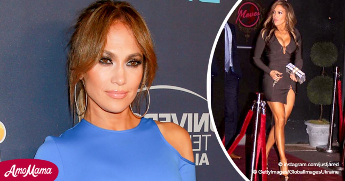 J.Lo Caught on Camera While Filming 'Hustlers'