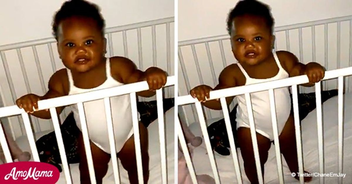 Adorable Baby Caught on Camera by Her Mom Dancing to Lullaby Instead of ...
