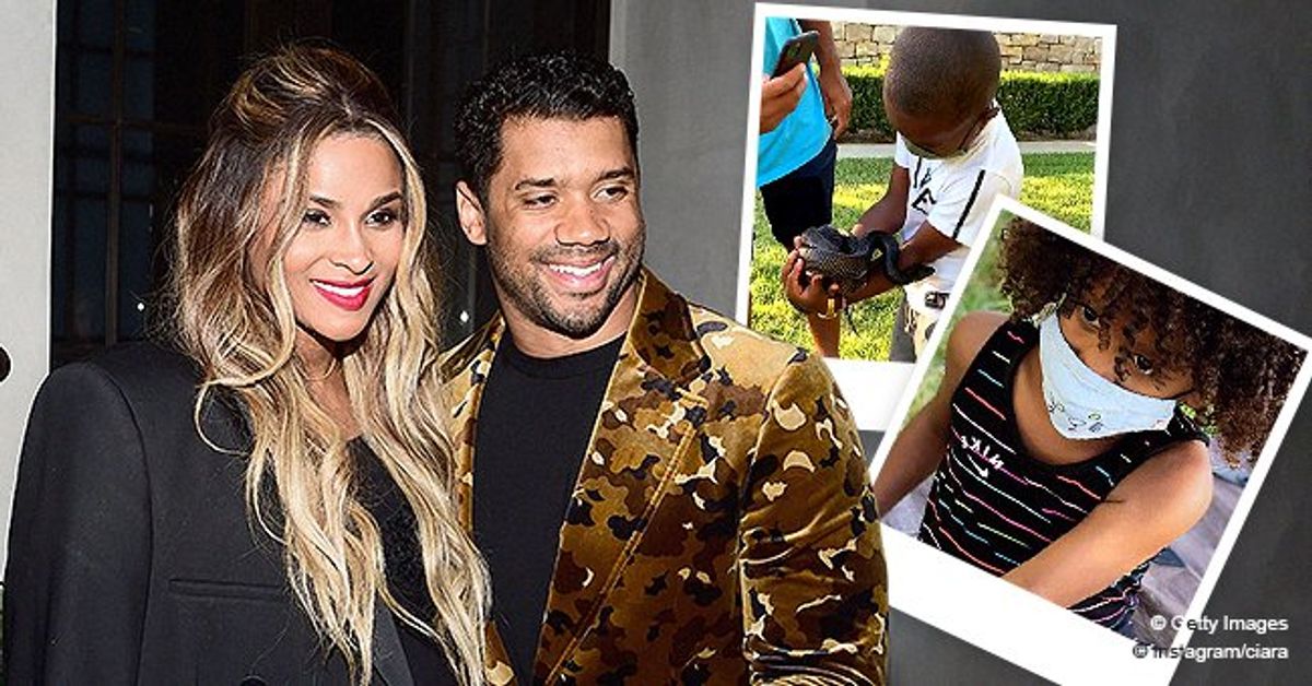 See Russell Wilson and Ciara's Kids Sienna and Future Jr Enjoy a ...
