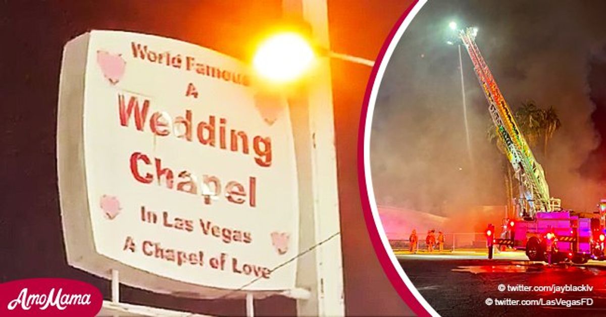 Vacant Wedding Chapel in Las Vegas Sets on Fire — Look at the Destruction