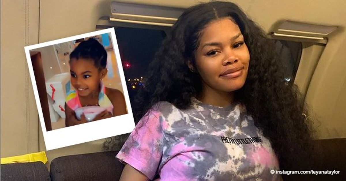 Teyana Taylor's Daughter Junie Melts Hearts Congratulating Her Mom on ...