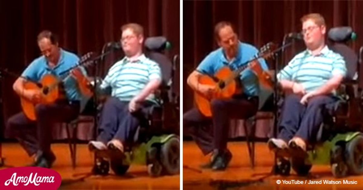 Disabled boy reaches his dreams after singing in his high school’s ...