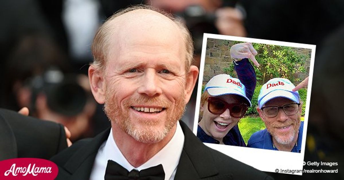 Ron Howard Looks Radiant as He Poses with Daughter Bryce in Matching Caps