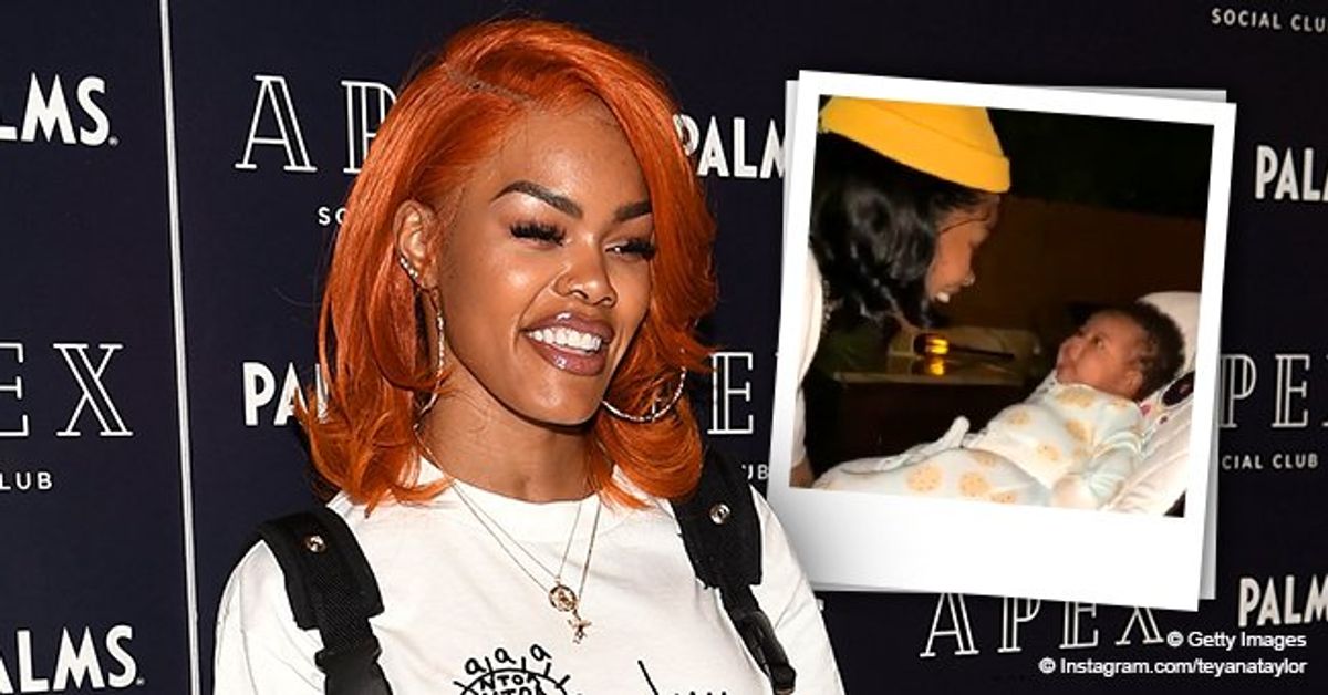 Teyana Taylor Is Astonished by Her 3-Month-Old Baby Talking — Watch ...