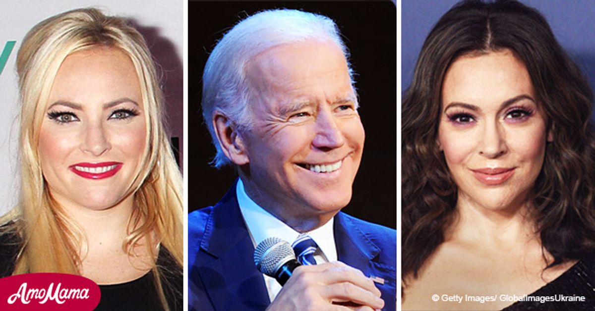 Meghan Mccain and Alyssa Milano Show Support for Joe Biden Amid a ... Meghan Mccain and Alyssa Milano Show Support for Joe Biden Amid a ...