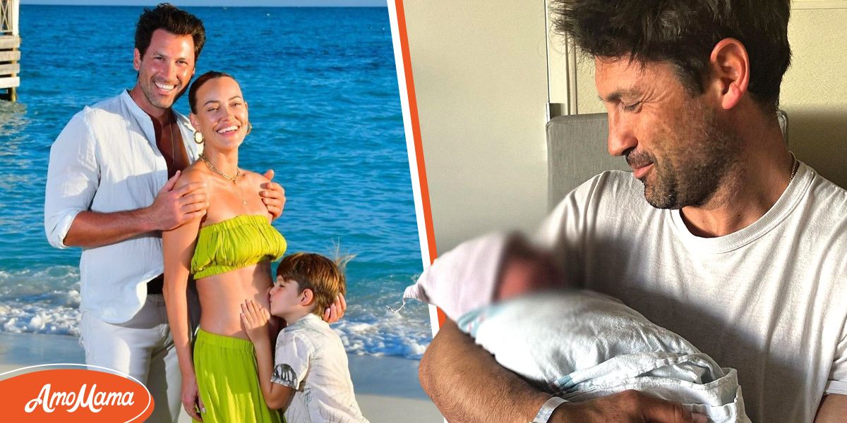 Max Chmerkovskiy Welcomes Baby on Father’s Day, Finally Hugs Newborn ...