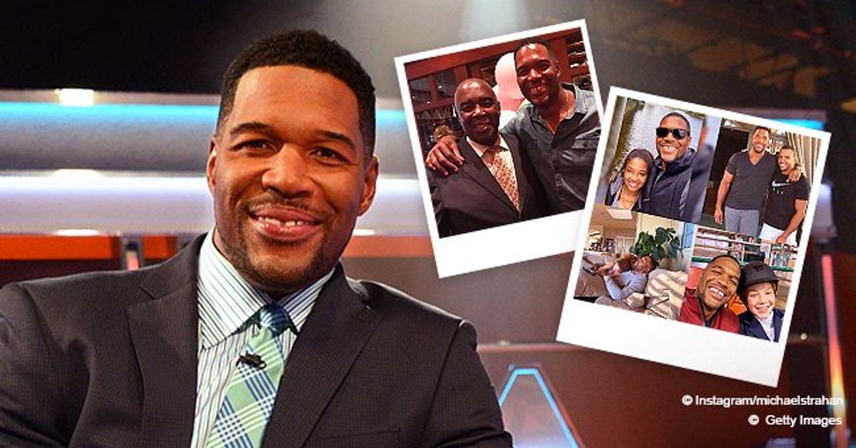 Michael Strahan Poses with His Father and 4 Kids in Heartwarming Family ...