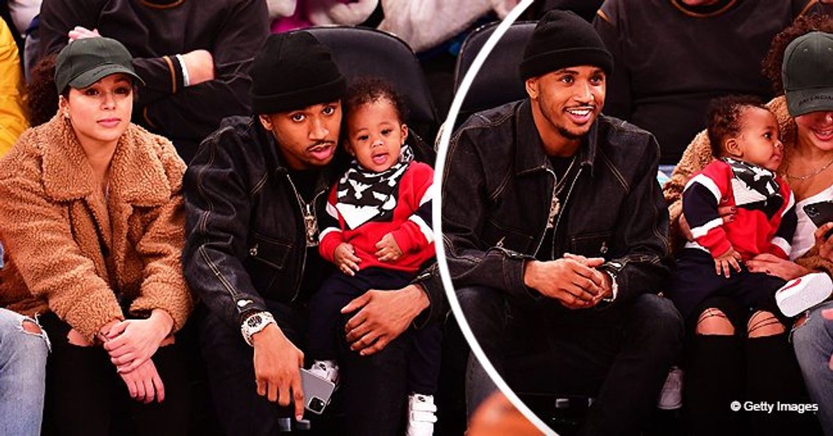 Trey Songz Spotted Courtside at NBA Game with Baby Noah and Woman Who ...