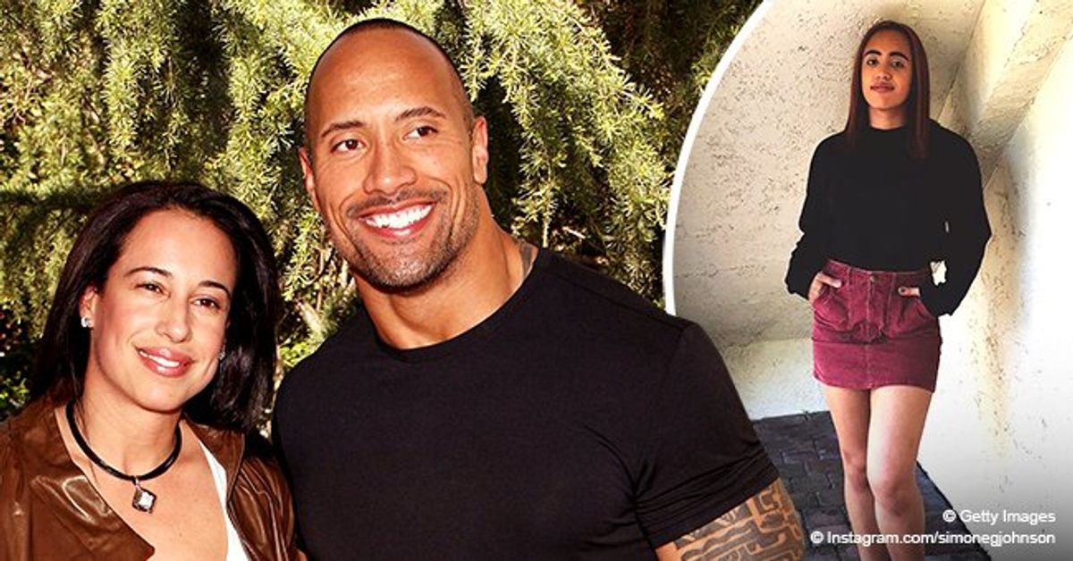 Dwayne Johnson's Eldest Daughter Simone Is All Grown up and Looking ...