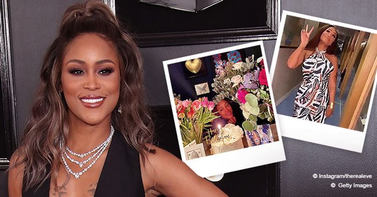 Watch Eve Dance in a Cool Dress as She Expresses Her Gratitude While ...