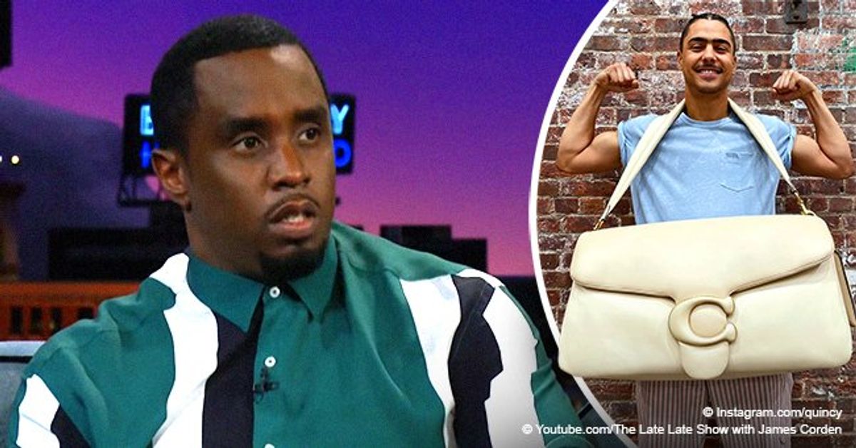 Check Out Diddy's Son Quincy's Handsome Smile as He Flexes His Biceps ...