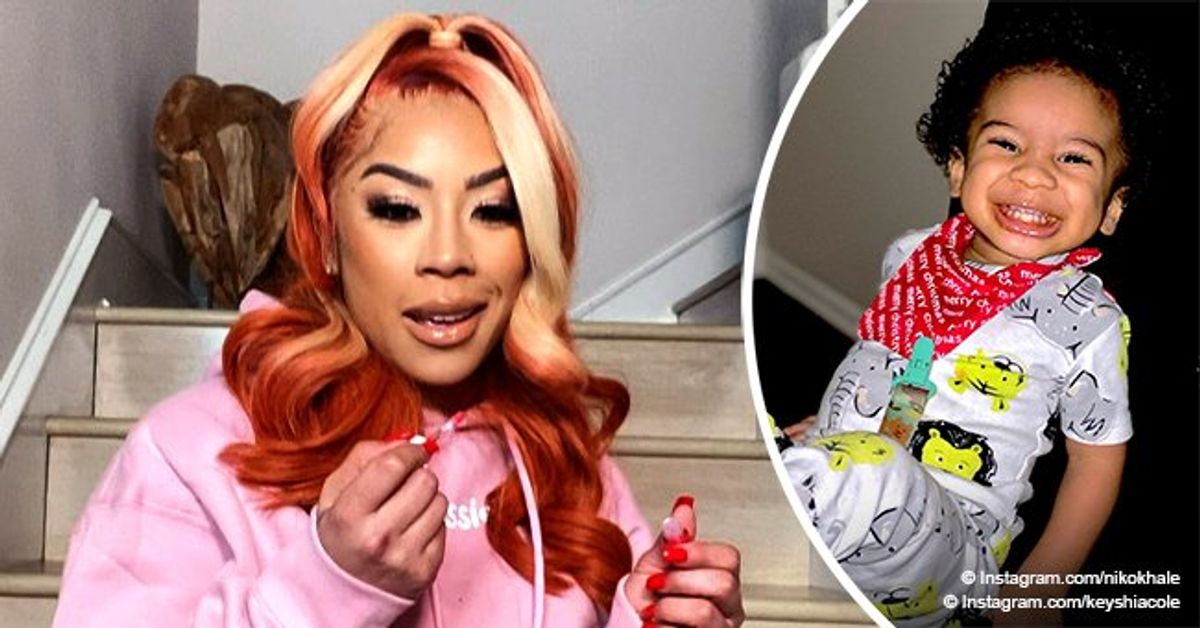 Keyshia Cole's Son Tobias Melts Hearts with His Adorable Smile ...