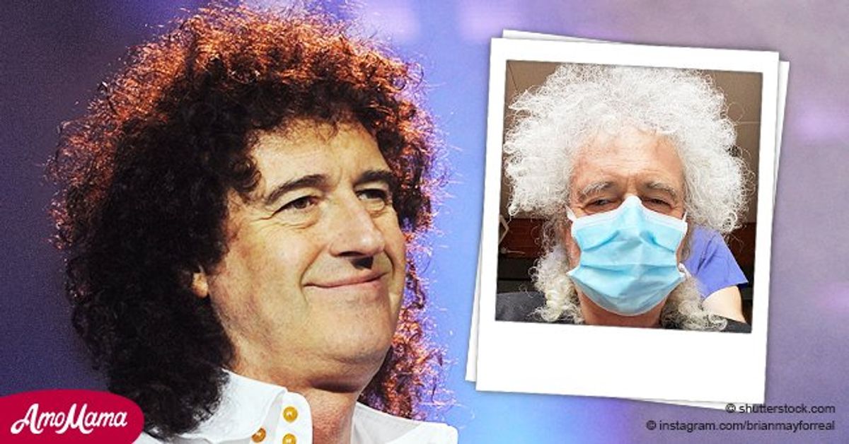 'Queen' Lead Guitarist Brian May Hospitalized after Ripping Gluteal ...
