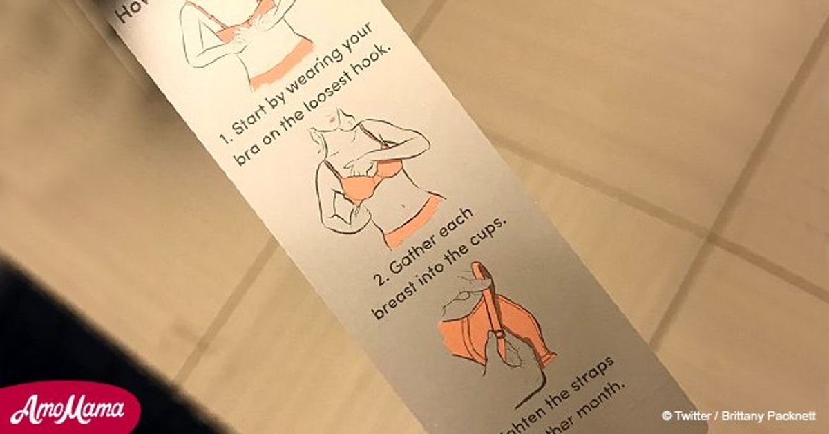 Woman realizes she's been wearing her bra wrong for 20 years after ...