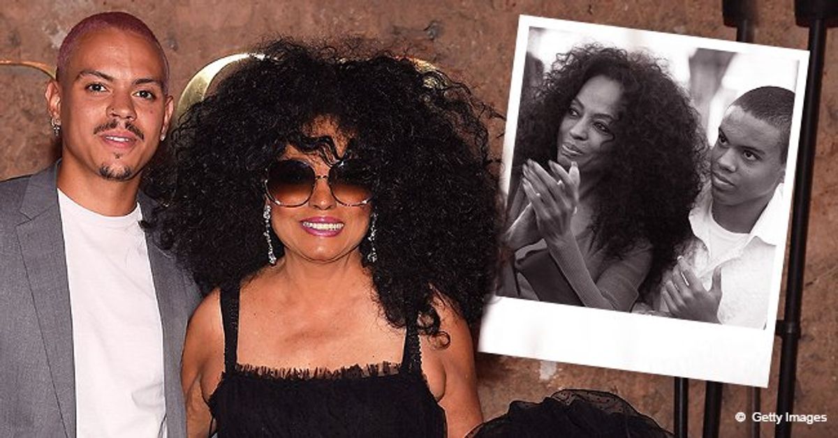 Diana Ross' Son Evan Has Fans Feeling Nostalgic with a Black & White ...