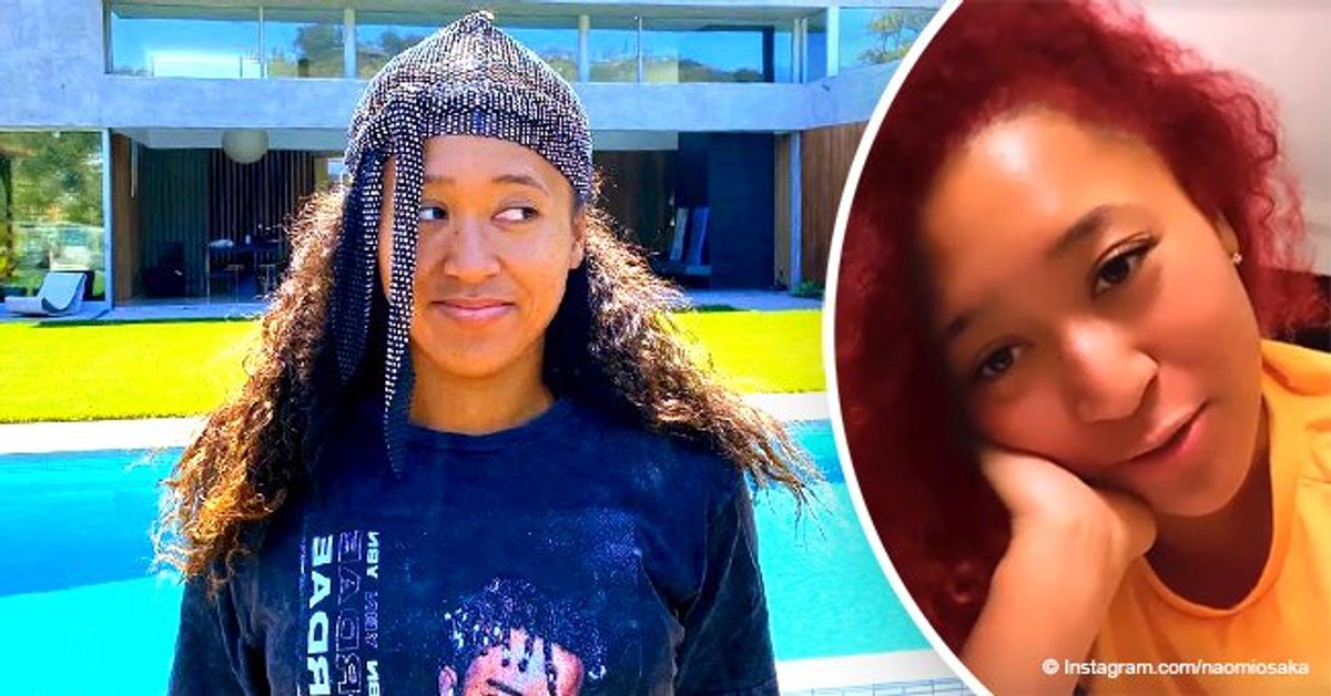 Naomi Osaka Stuns as She Debuts Fiery Red Hair Ahead of the Australian ...