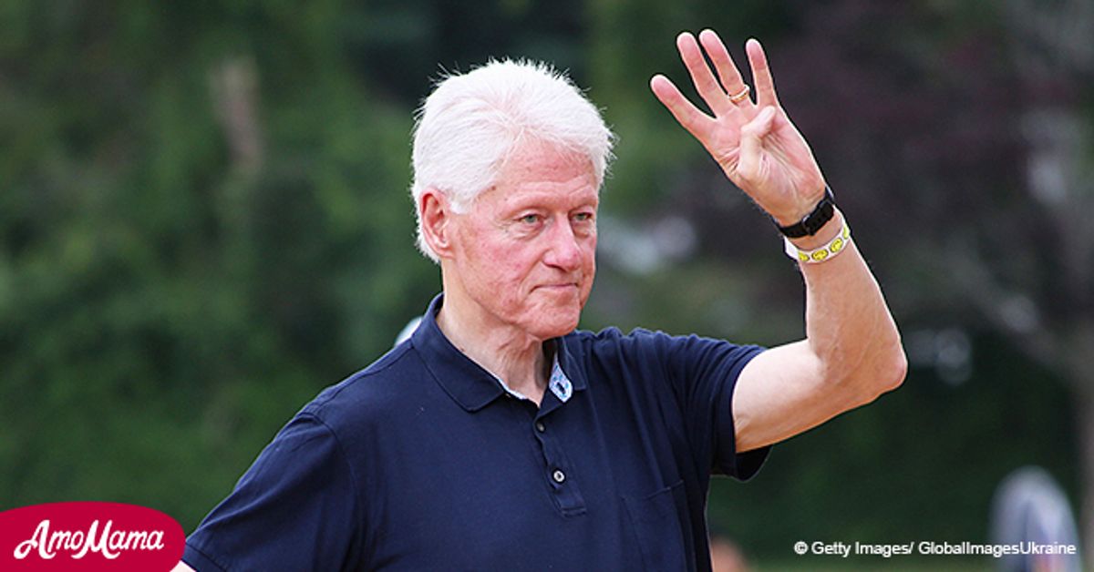 Bill Clinton Shows off His Sporting Skills during a Charity Softball Game