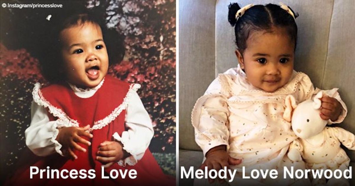 Princess Love shares baby photo, showing her uncanny resemblance to ...