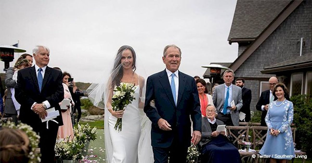 George W. Bush's daughter Barbara secretly got married in touching ...