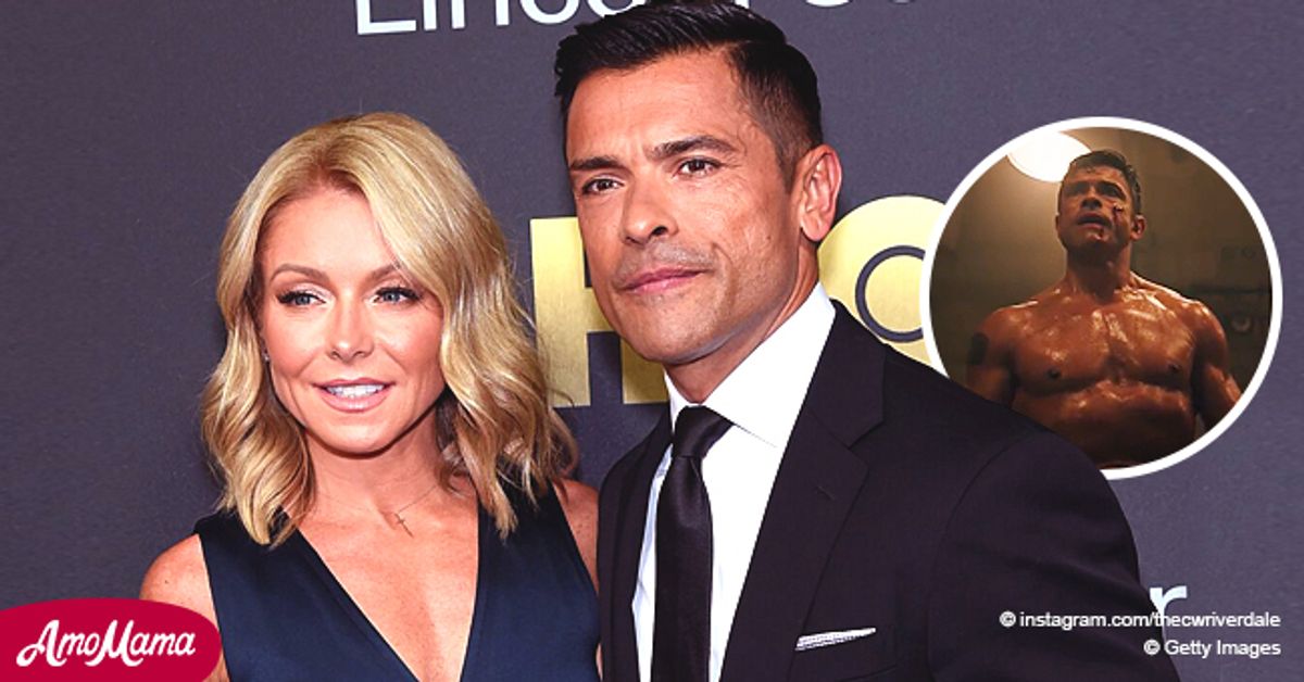 'Live' Co-Host Kelly Ripa Jokes about Cooking Spray after Shirtless ...