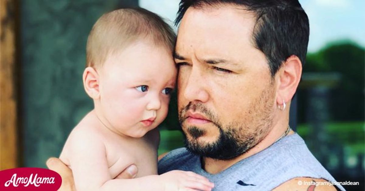 Jason Aldean's photo of baby son with beer sparks heated comments among ...