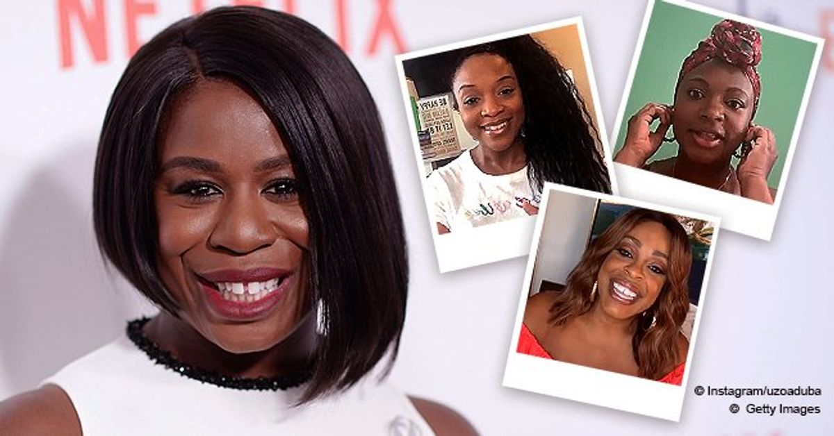 Uzo Aduba Listens to Niecy Nash, Naturi Naughton and Angela Polk's ...