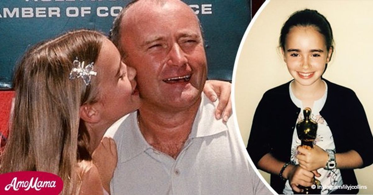 Phil Collins' adorable little daughter has grown up into a bombshell ...