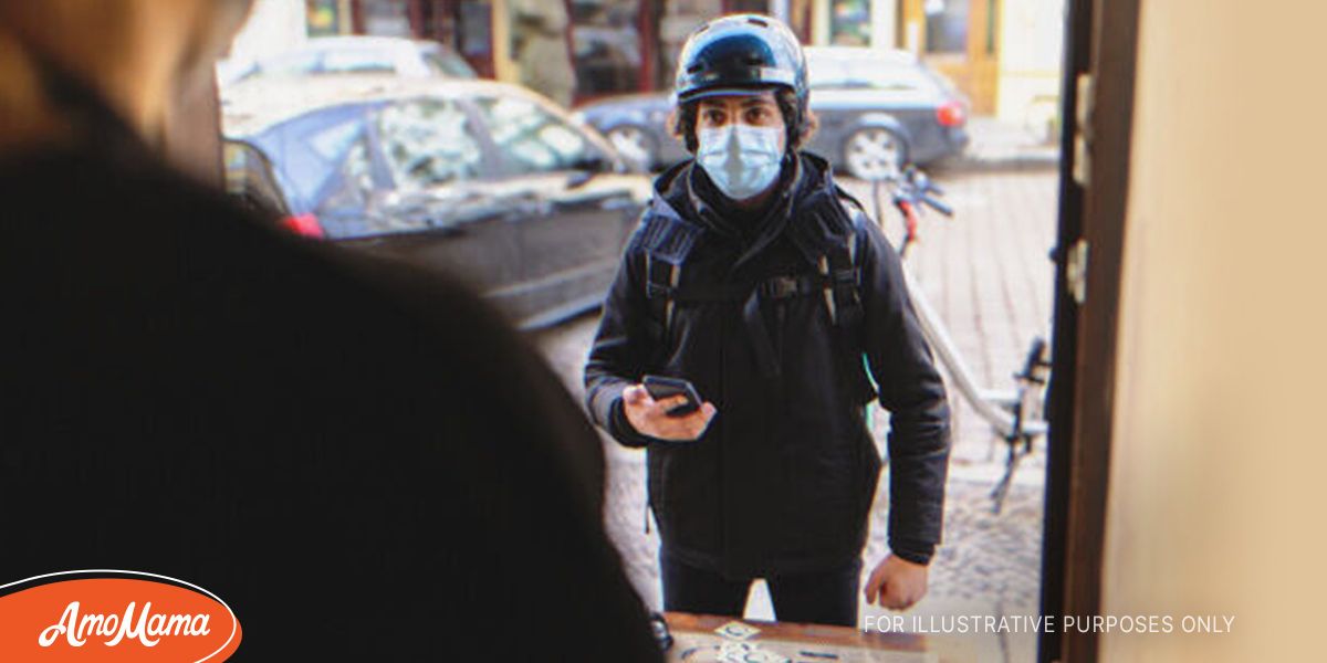 Delivery Boy Doesn’t Expect to Meet Dad in Silk Robe in Stranger’s ...