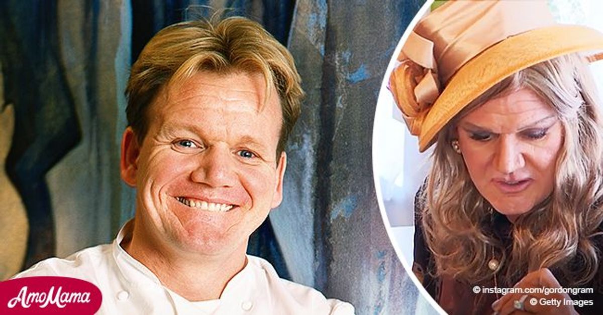 Gordon Ramsay Looks Different as He Dresses up like a Woman in '24 ...