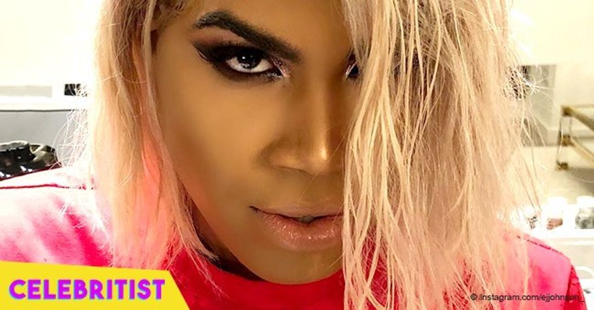 EJ Johnson's new blonde hairstyle sparks heated debate