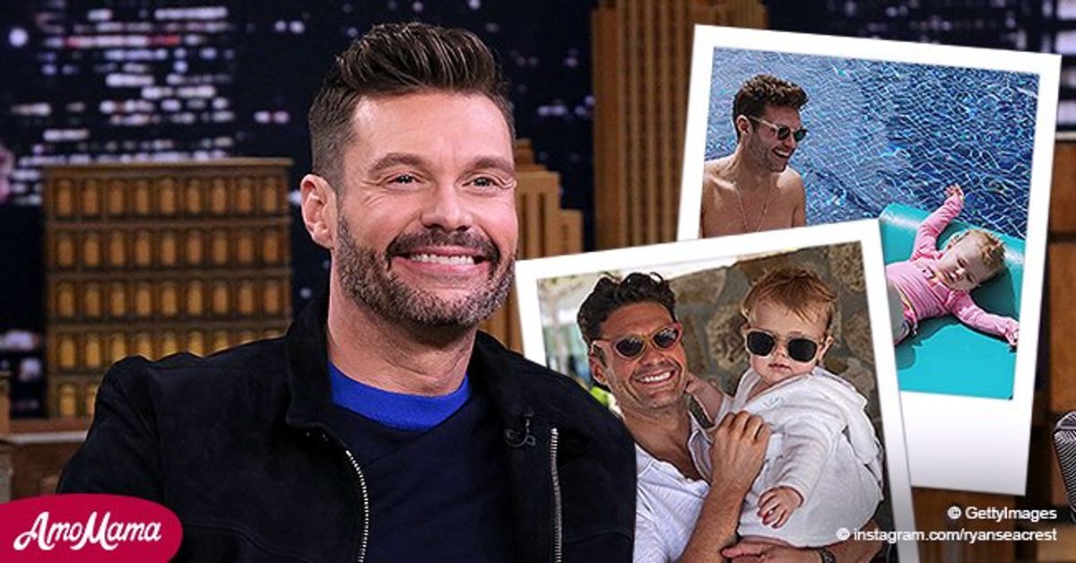 Ryan Seacrest from 'American Idol’ Enjoys Pool Time with His Toddler ...