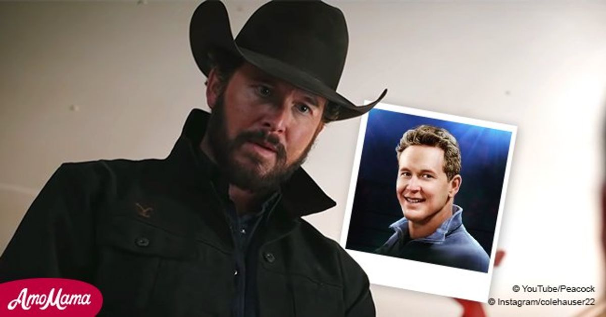 'Yellowstone' Star Cole Hauser Shows off His Clean Shaven Face in a ...