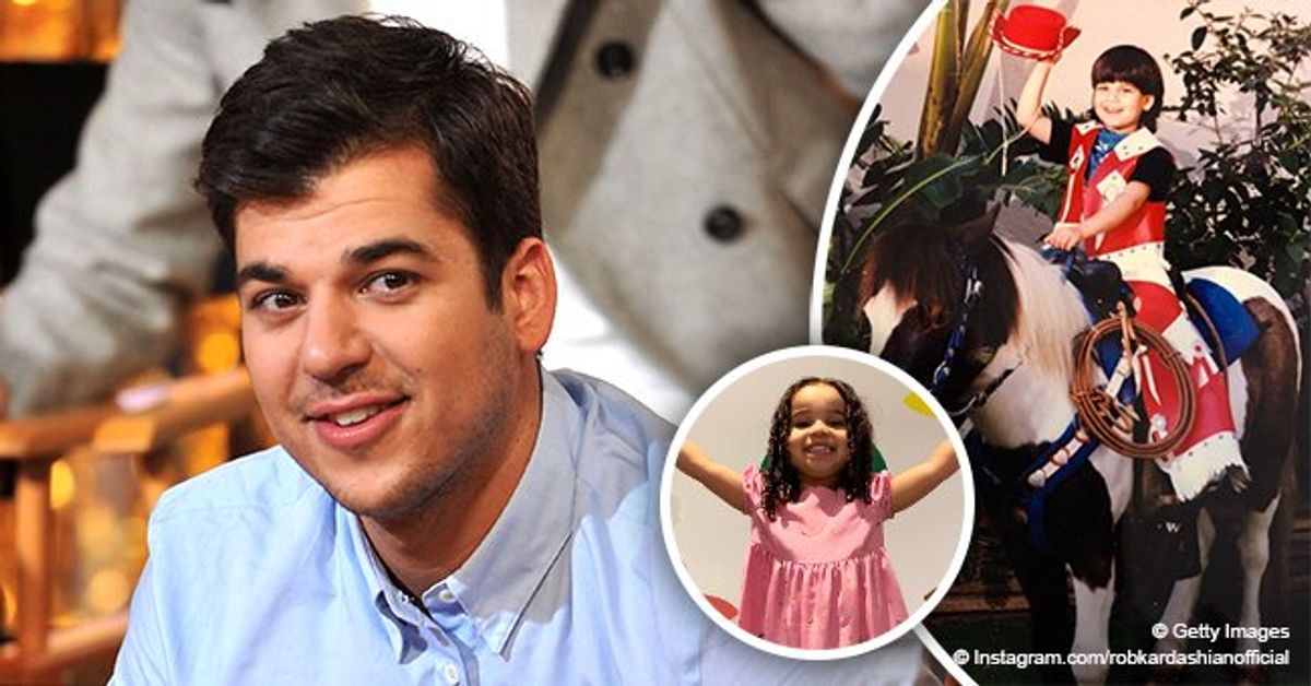 See Rob Kardashian's Throwback Photo as a Child – Does He Look like His ...