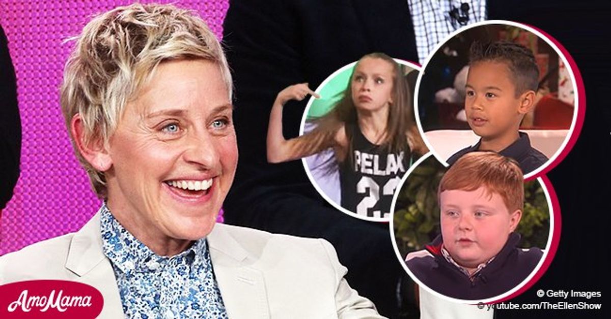 10 Children Who Made It Big after Appearing on Ellen DeGeneres' Talk Show