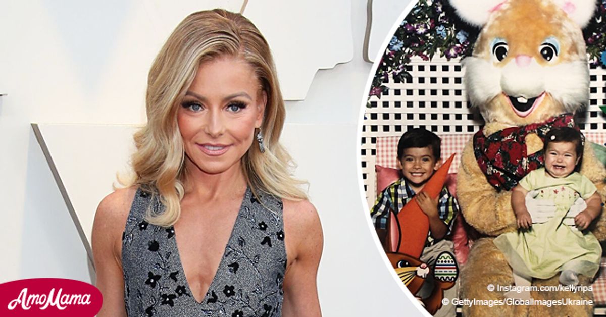 Kelly Ripa Shares a Rare Childhood Photo of Her Kids