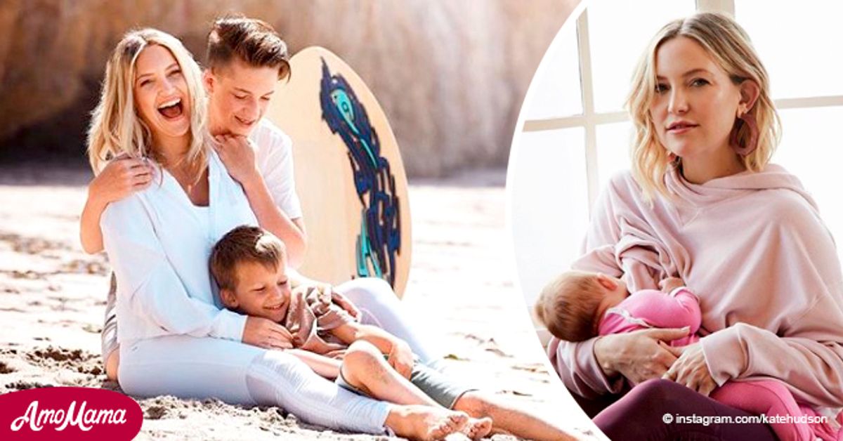 Here's a Sweet Revelation of the Names Given to Kate Hudson's Three Kids