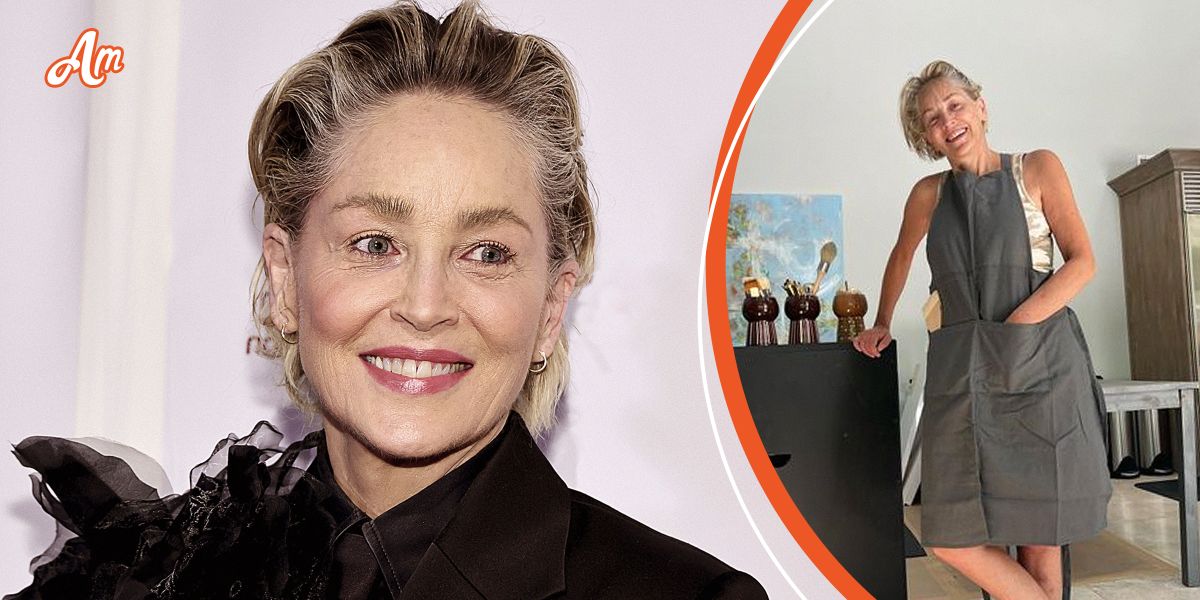 Sharon Stone Is ‘Still Young’ at 65 While Showing Gray Hair & Bare Face ...