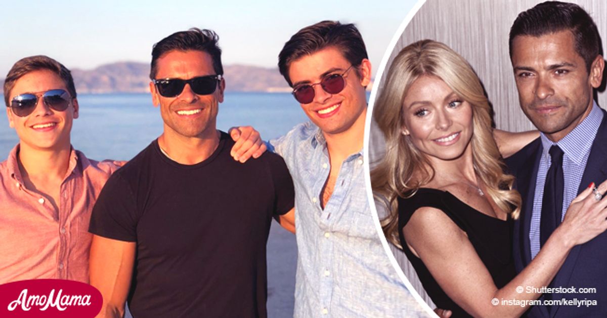 Kelly Ripa Shares a Lovely Throwback Photo of Husband with Their ...