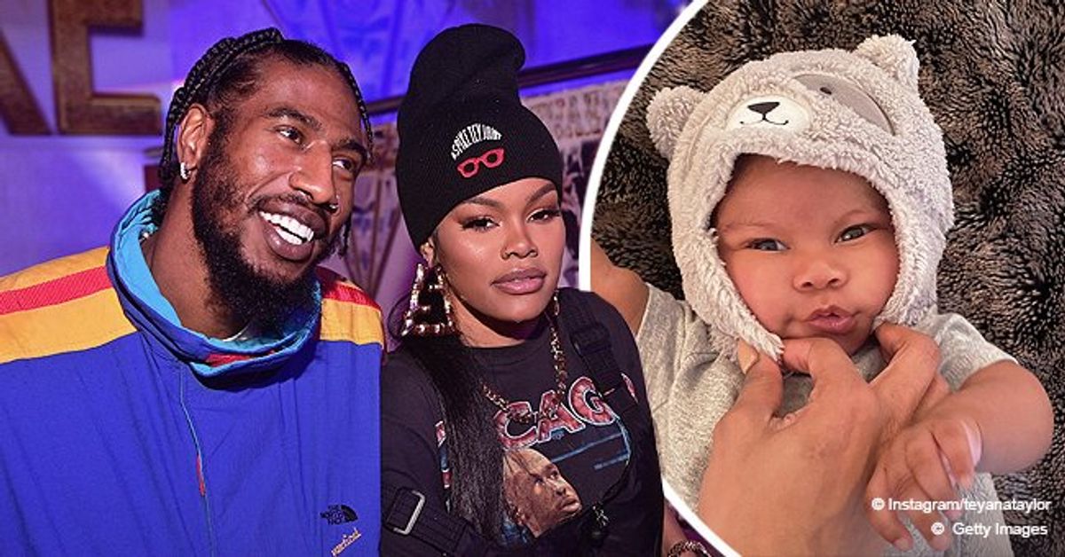 Teyana Taylor's Baby Rue Looks Cute in Gray Outfit and Bear Cap — Her ...